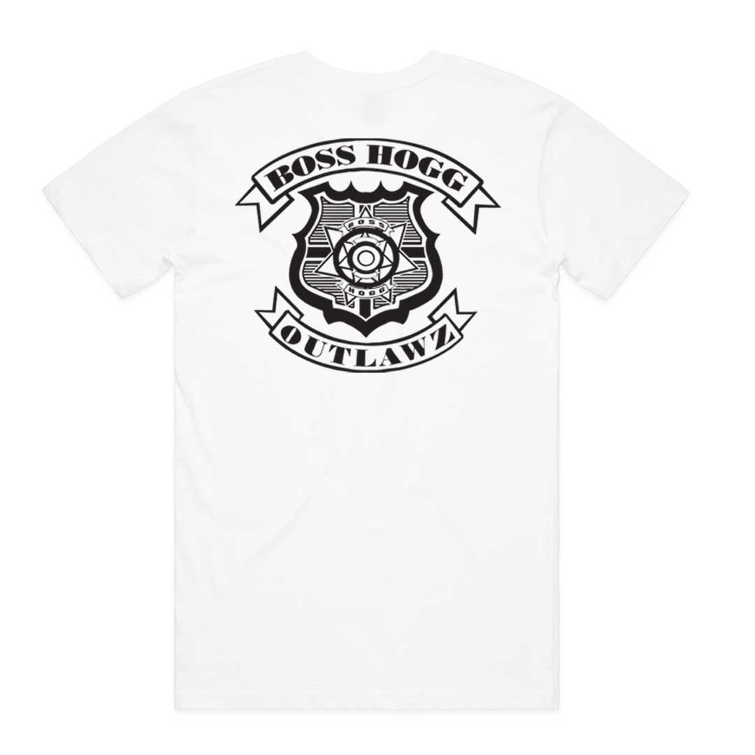 BossHogg Outlawz "Slab" Tee - White/Black – Slim Thug Official Website