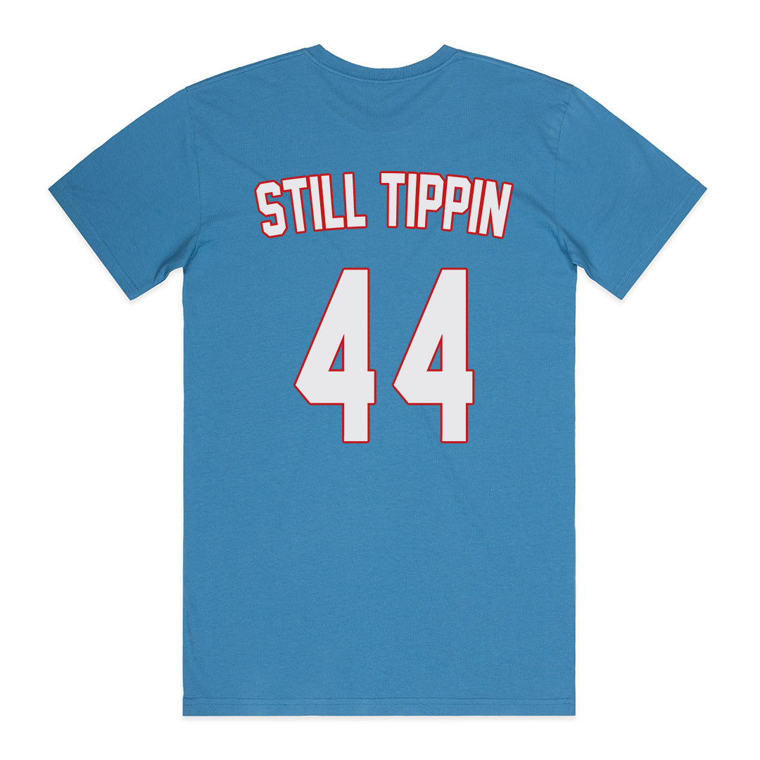 HoggLife "Still Tippin" Tee - Light Blue/White/Red – Slim Thug Official ...
